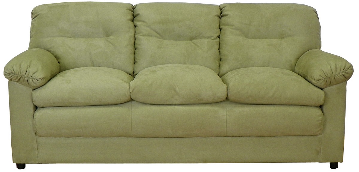 Triad Upholstery Lisa Sofa Set - Bulldozer Willow 6300-BW-SET at ...