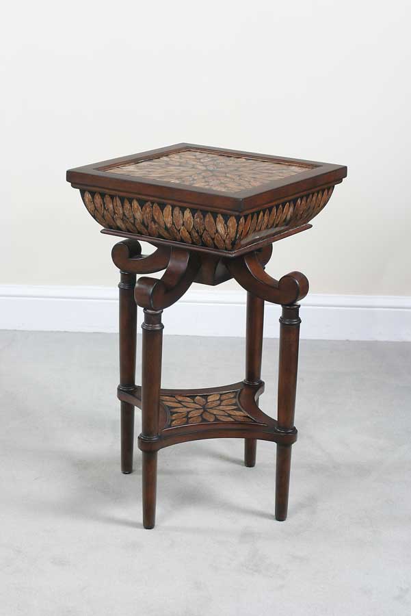Ultimate Accents Cebu Bree Kapok Inlay Accent Table 1480RO at ...