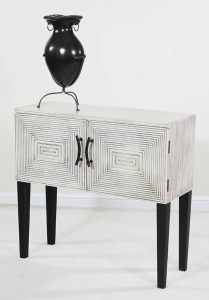 Ultimate Accents Contempo Geometric Console 43337CO at Homelement.com