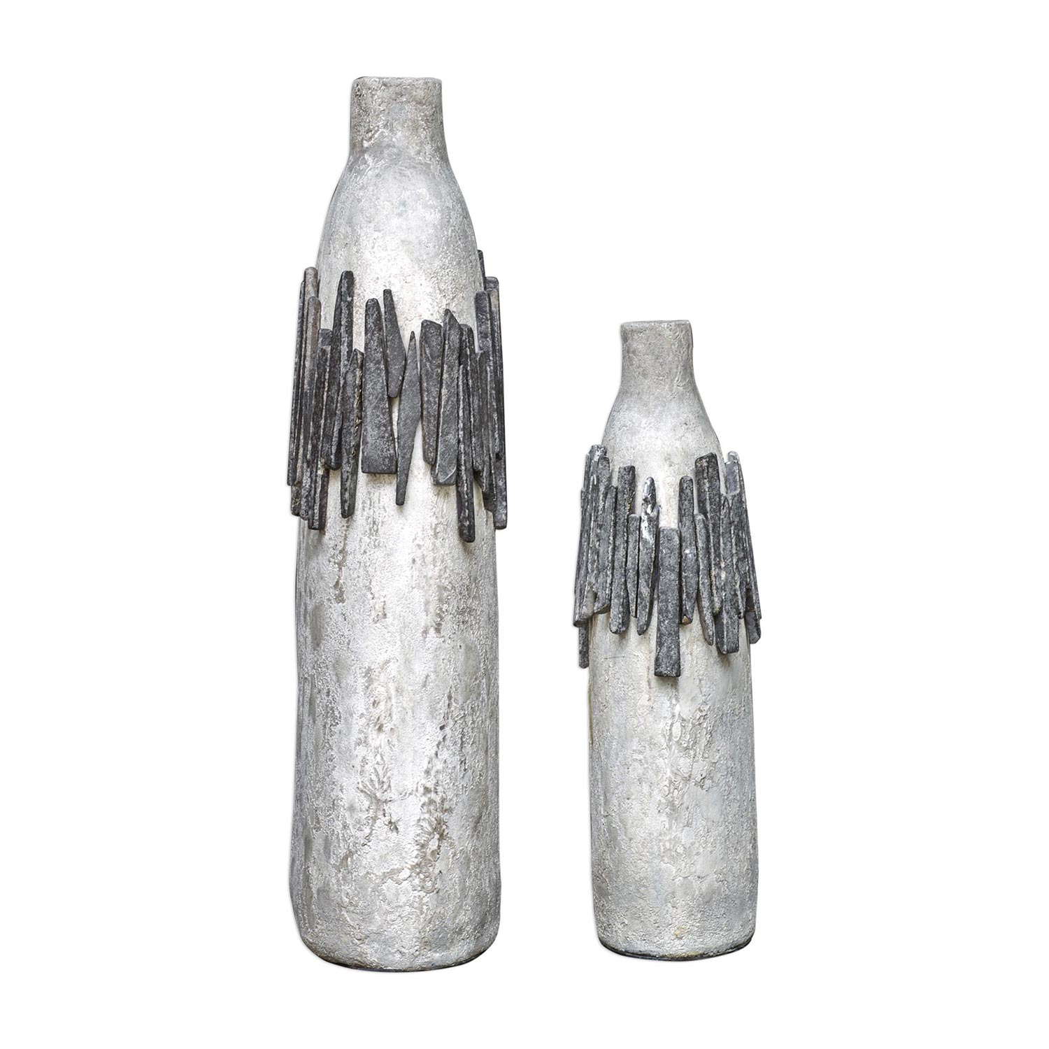 Uttermost Rutva Vases - Aged Ivory - Set of 2 UTTERMOST-18857 at ...