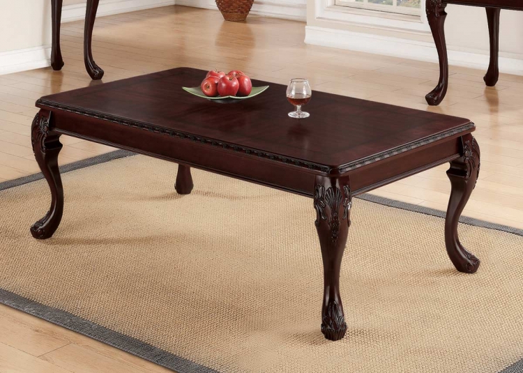 Coaster 703407 Occasional Set - Cappuccino 703407-OCC-SET at Homelement.com