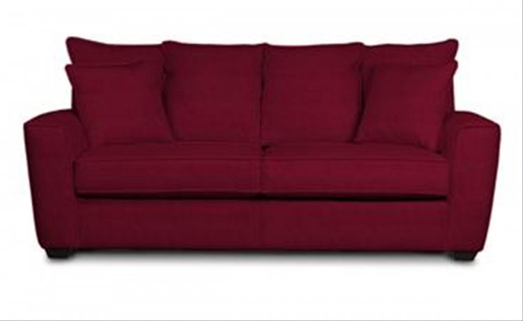 Klaussner Heather Sofa Set - Microsuede Cinnabar KL-E56044-Cinnabar ...