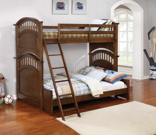Powell Teen Trends Full Loft Study Bunk Bed PW-517-117 at Homelement.com