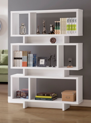 Coaster 800310 Bookcase - White 800310 at Homelement.com